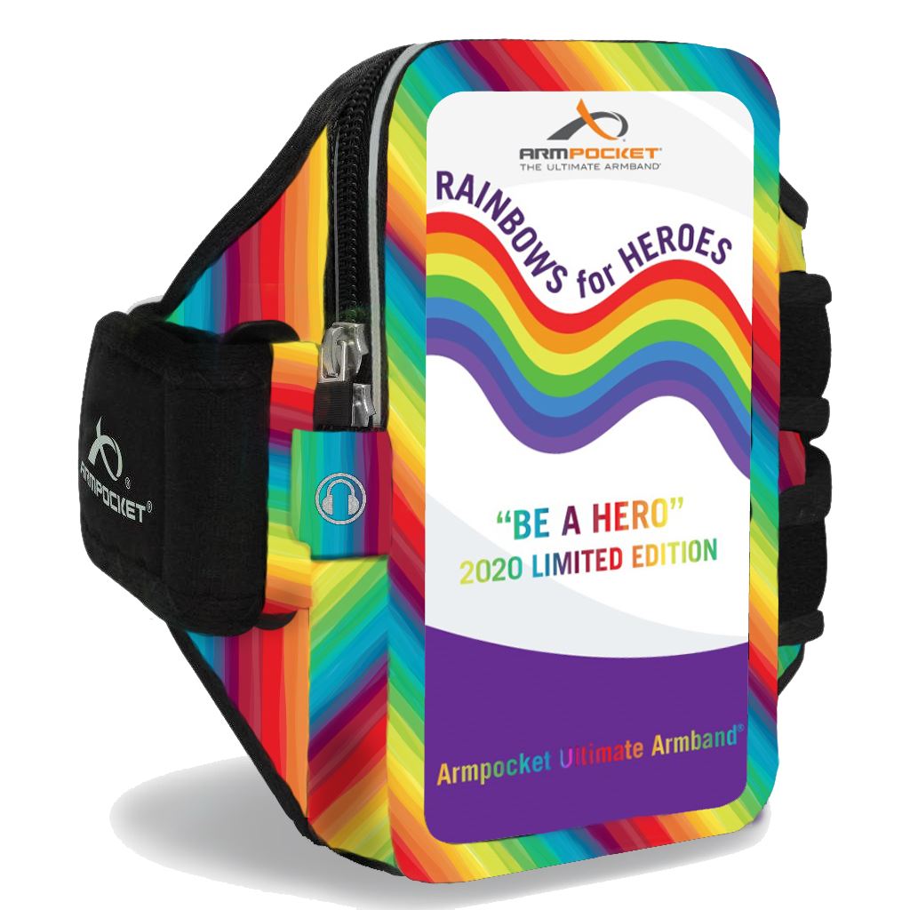 Rainbows for Heroes - Limited Edition Armpocket Running Armband